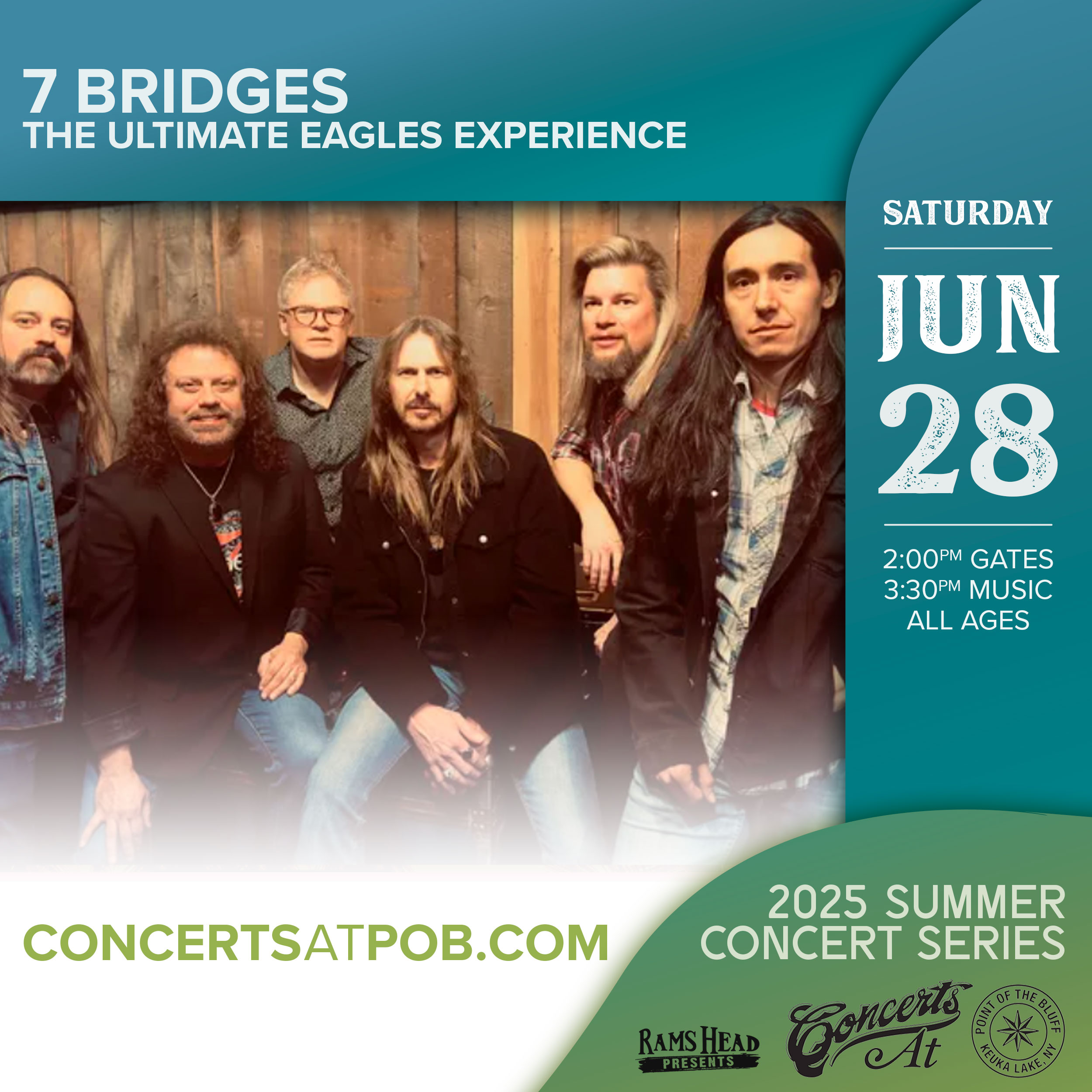 7 Bridges - Buy Tickets - June 28 - Hammondsport, NY - Keuka Lake