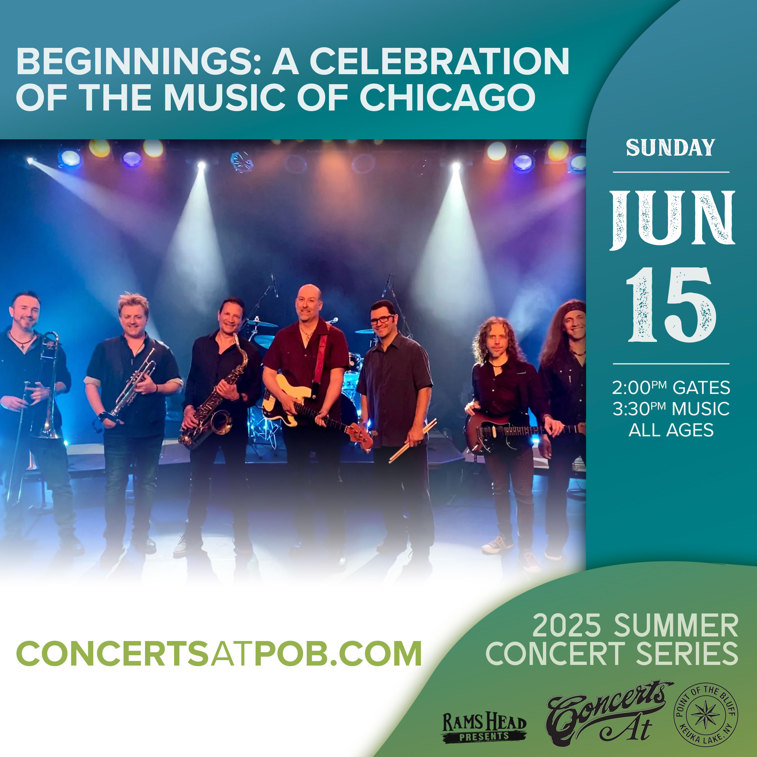 Beginnings - Music of Chicago - Buy Tickets - June 15