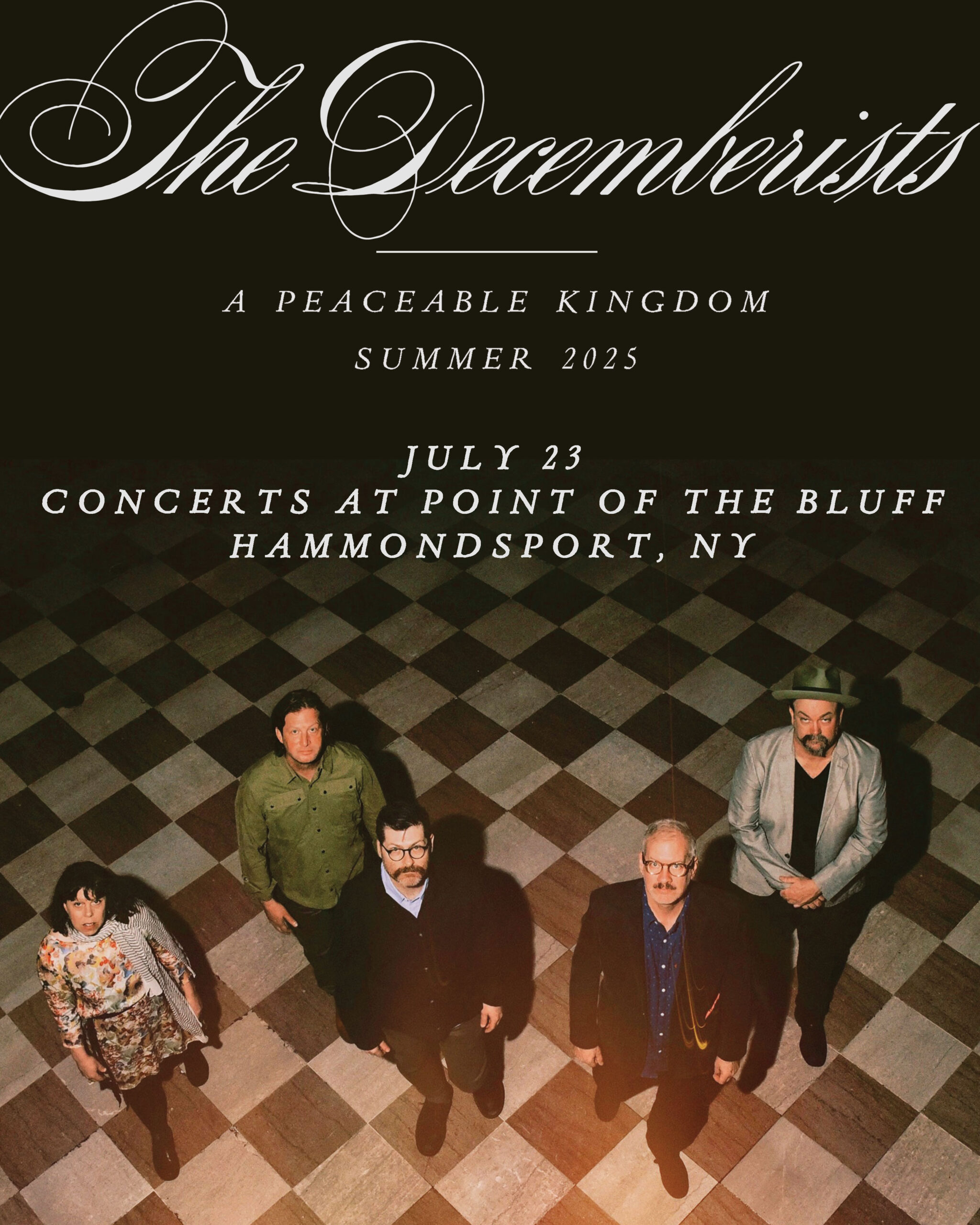 The Decemberists - Buy Tickets - July 23 - Keuka Lake